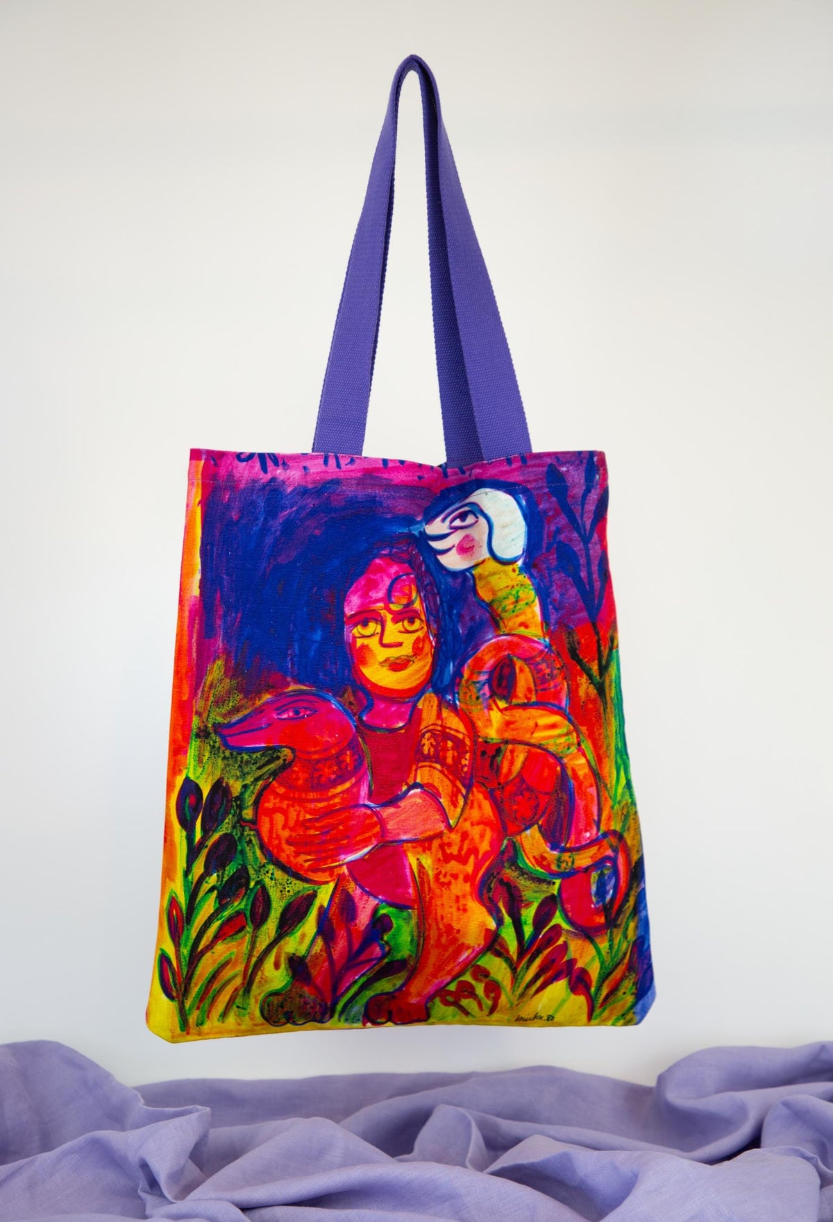 Mirka Mora Neon Tote Bag – Third Drawer Down