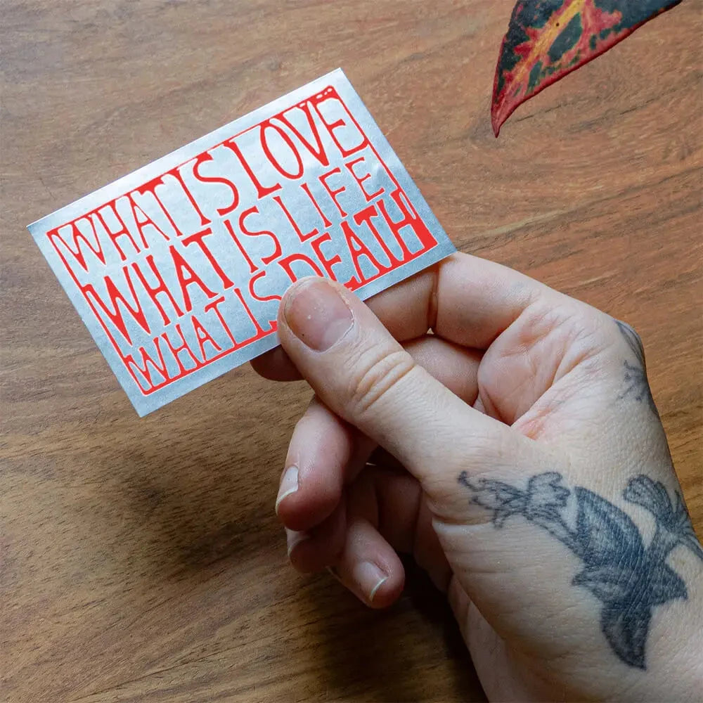 What is Love Sticker x Apply Stickers | Third Drawer Down
