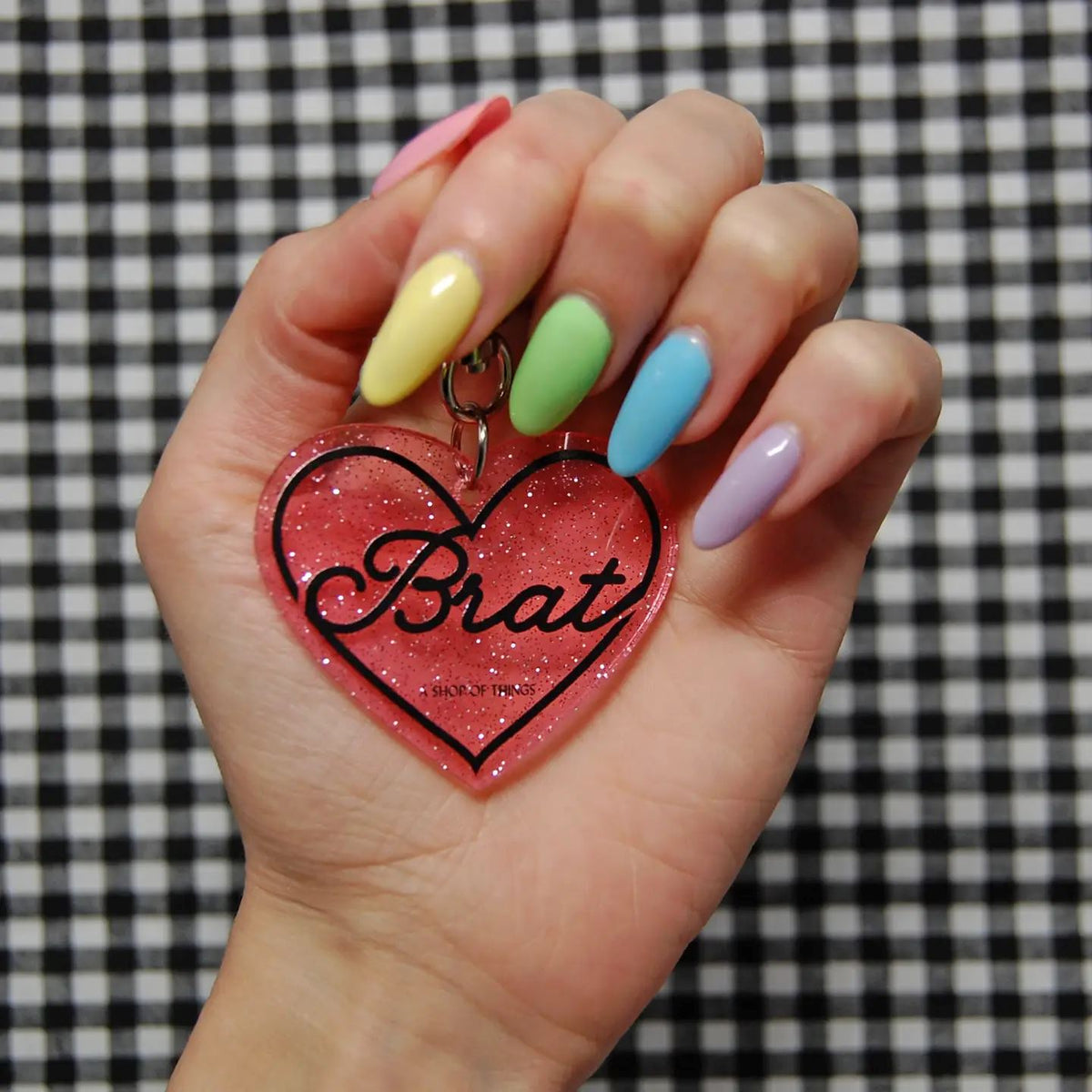 Brat Keychain x A Shop of Things – Third Drawer Down