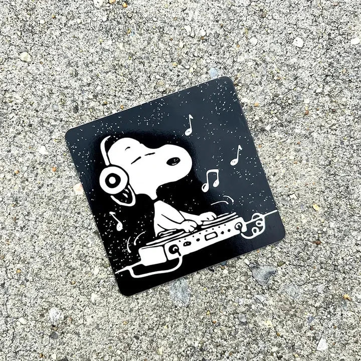 DJ Snoopy Sticker x Apply Stickers | Third Drawer Down
