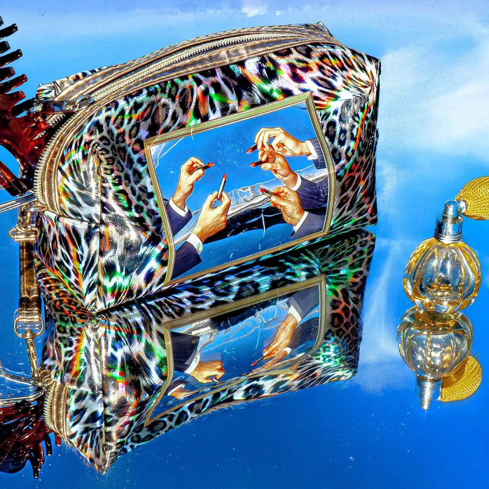 Metallic Lipstick Mirror Sticker x Apply Stickers | Third Drawer Down