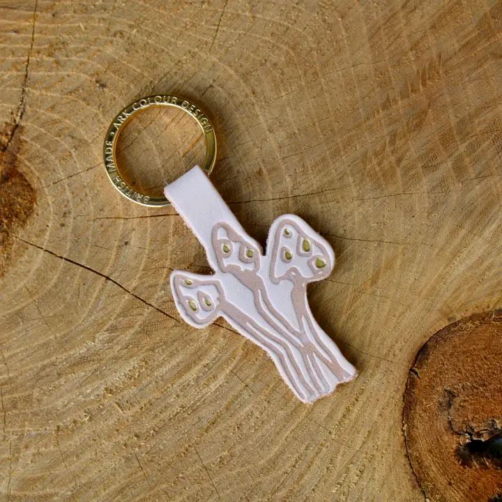 Mushroom Trio Key Fob x Ark – Third Drawer Down