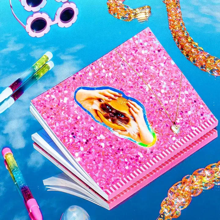 Holographic Cat burger Sticker x Apply Stickers | Third Drawer Down