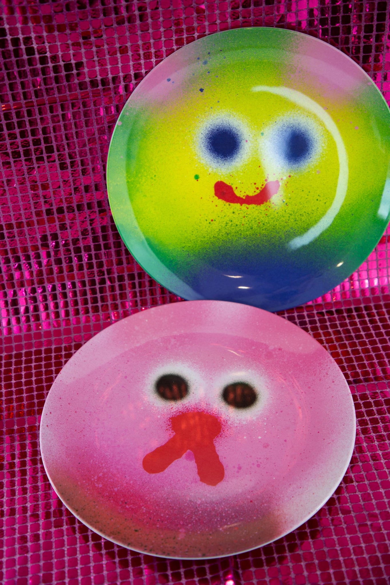 Milkshake Melamine Plate x Jon Burgerman – Third Drawer Down