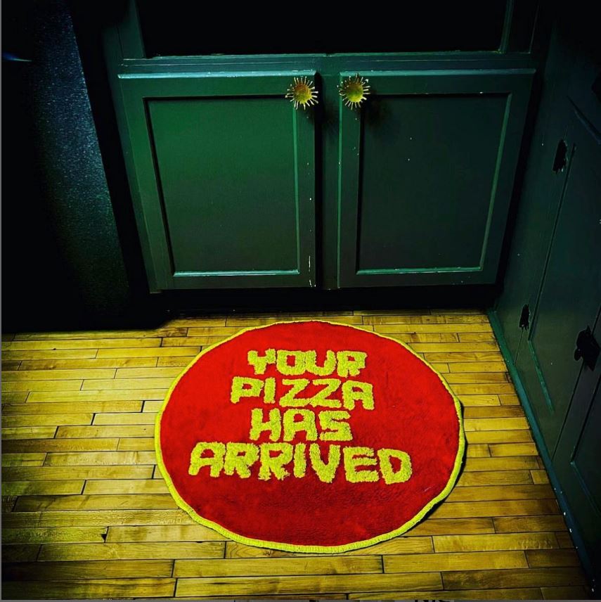 Your Pizza Has Arrived Floor Rug x David Shrigley | Third Drawer Down ...
