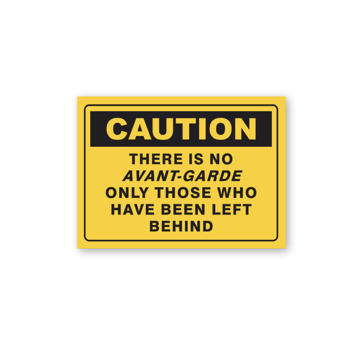 Caution Magnet x Richard Tipping – Third Drawer Down
