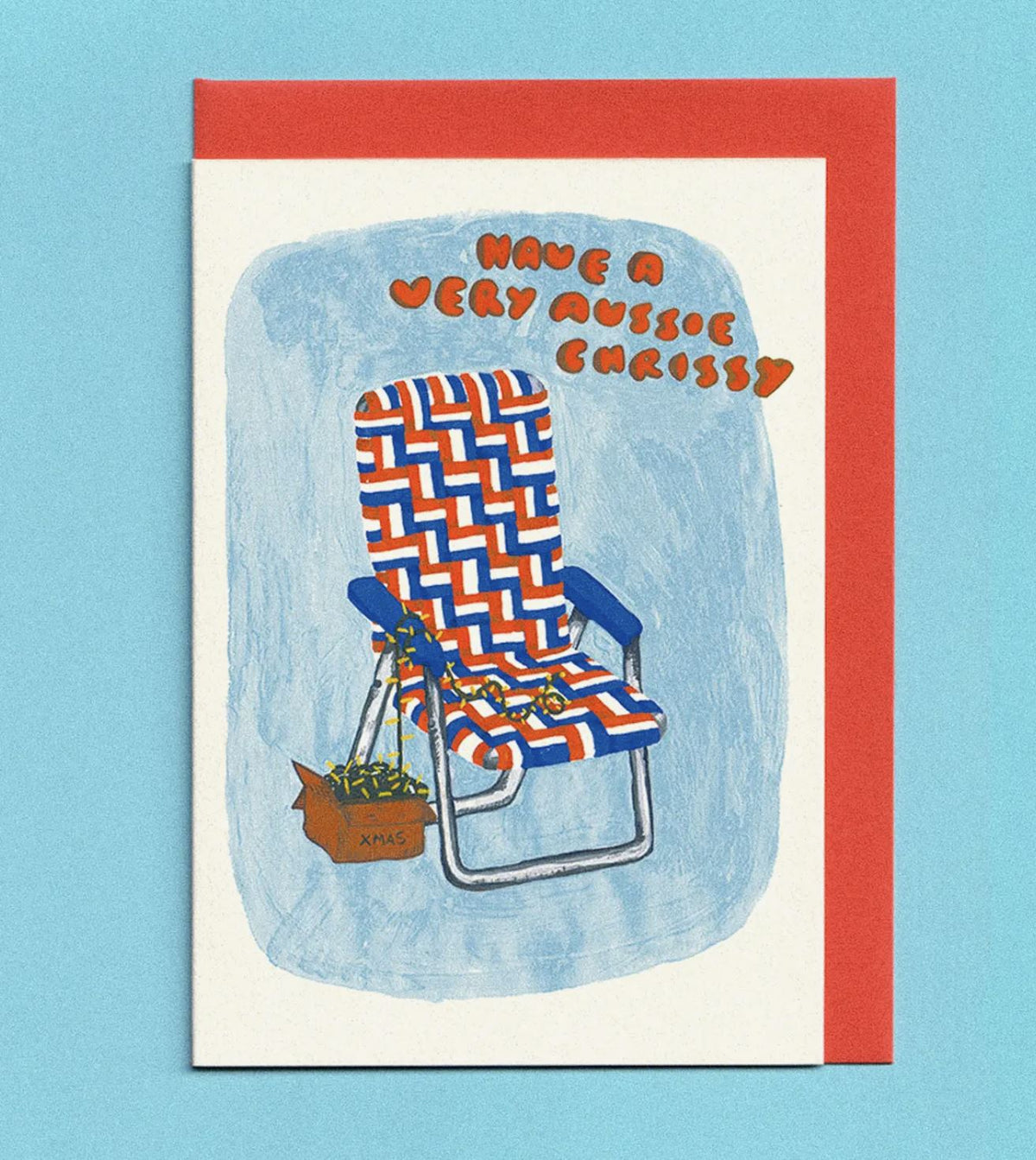 Very Aussie Chrissy Card x Neighbourhood Press | Third Drawer Down