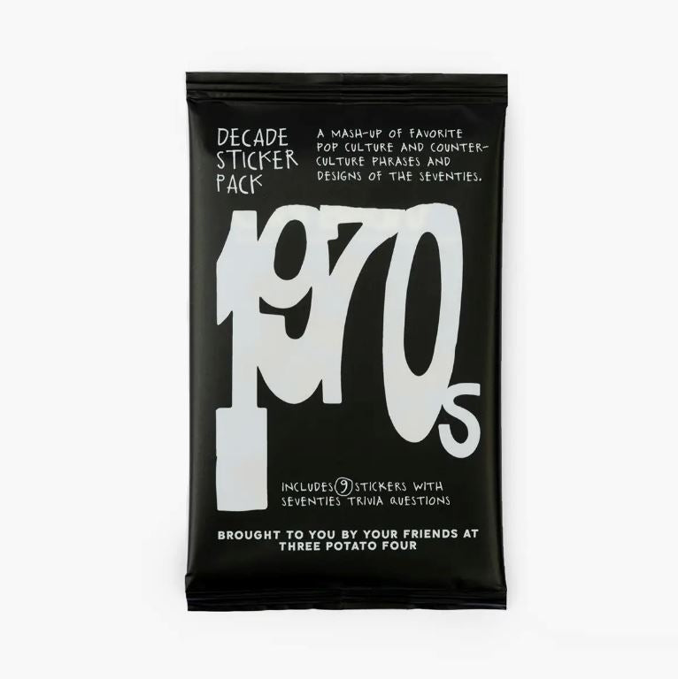 1970s Sticker Pack x Three Potato Four | Third Drawer Down