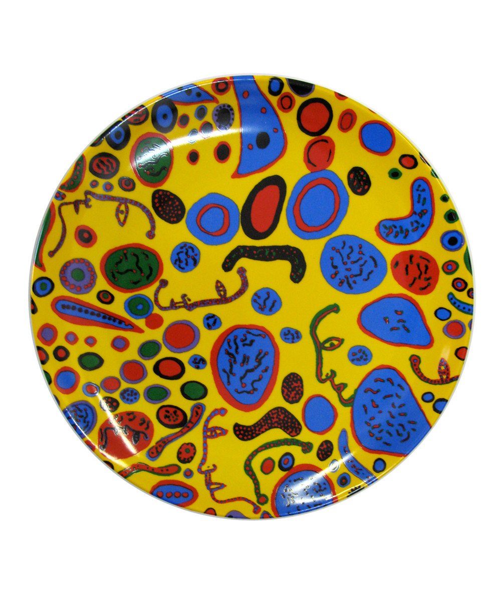 Love Was Infinitely Shining Ceramic Plate x Yayoi Kusama | TDD – Third ...